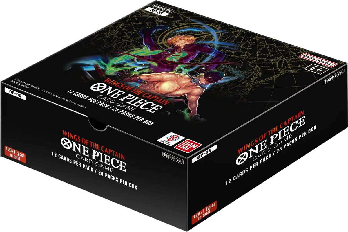 One Piece Card Game - OP06 - Wings of the Captain - Booster Box – HK ...